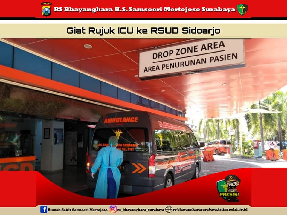 RS. Bhayangkara Surabaya | kegiatan rujuk pasien icu rs bhayangkara hs ...