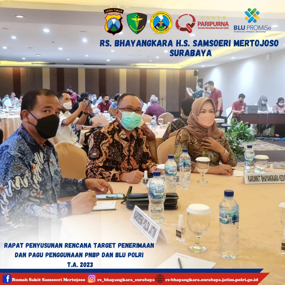 RS. Bhayangkara Surabaya | rapat penyusunan rencana target penerimaan ...