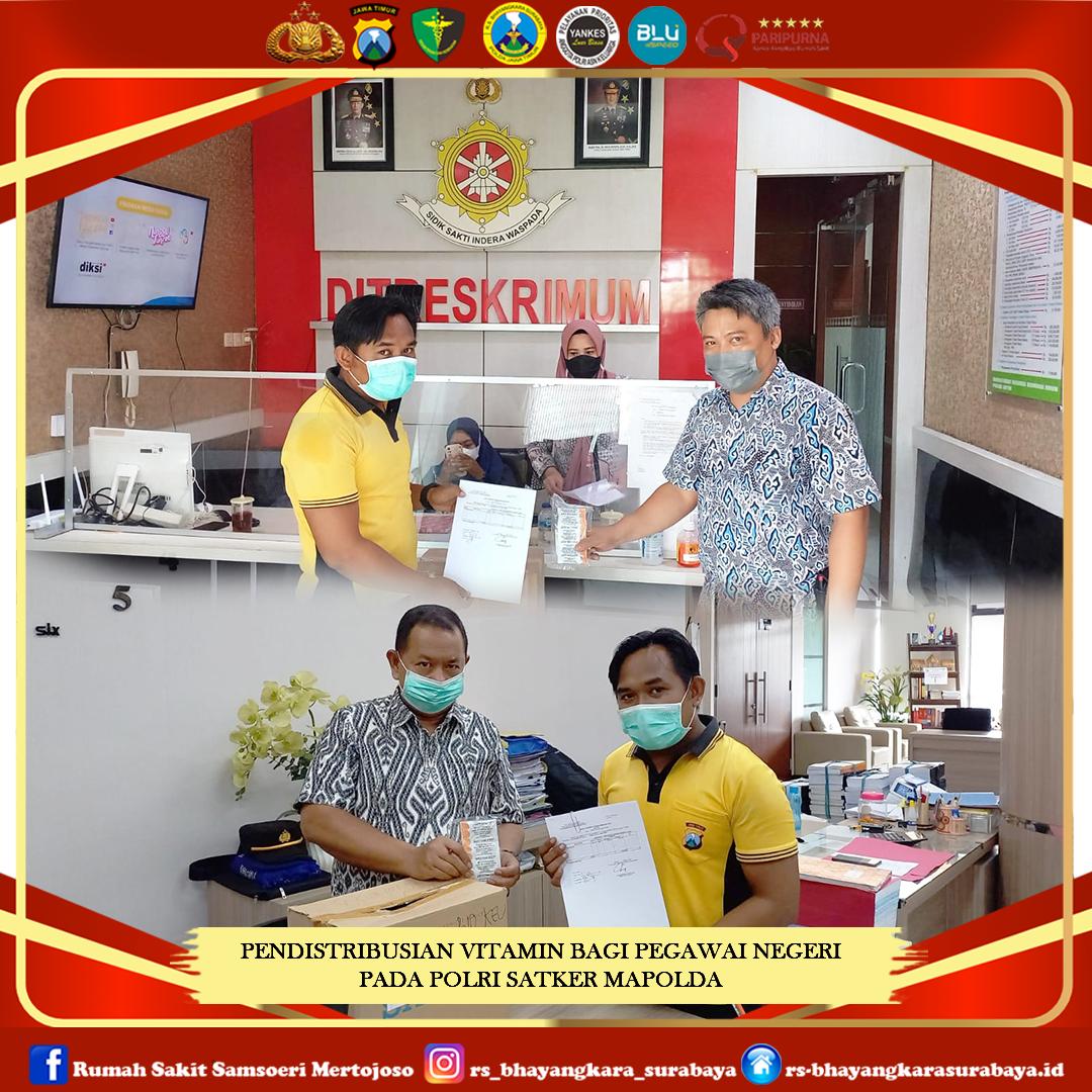 RS. Bhayangkara Surabaya | pendistribusian vitamin bagi pegawai negeri ...