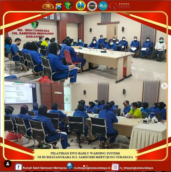 RS. Bhayangkara Surabaya | pelatihan ews (early warning system) di ...
